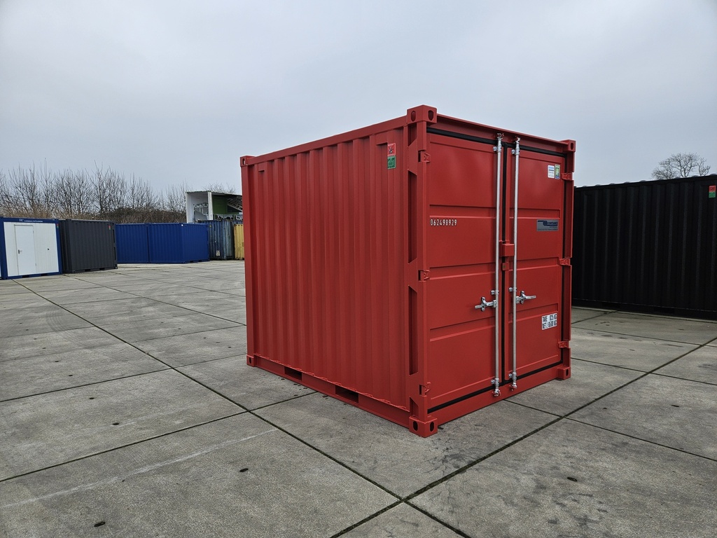 10ft Container New Red | HC-Containers